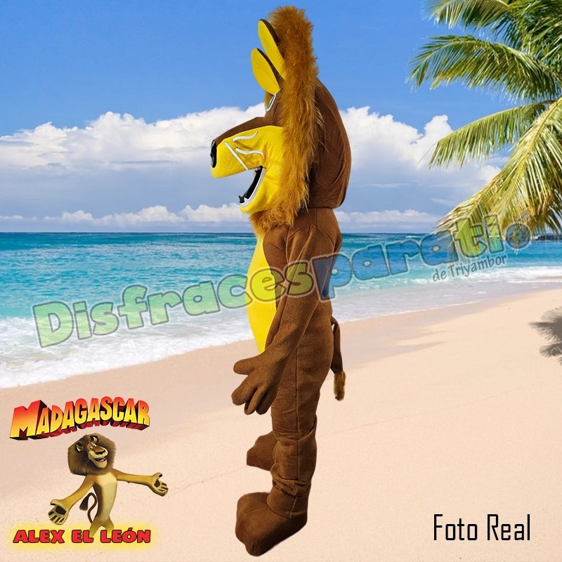 ÁLEX EL LEON – MADAGASCAR - Disfraces Para Ti