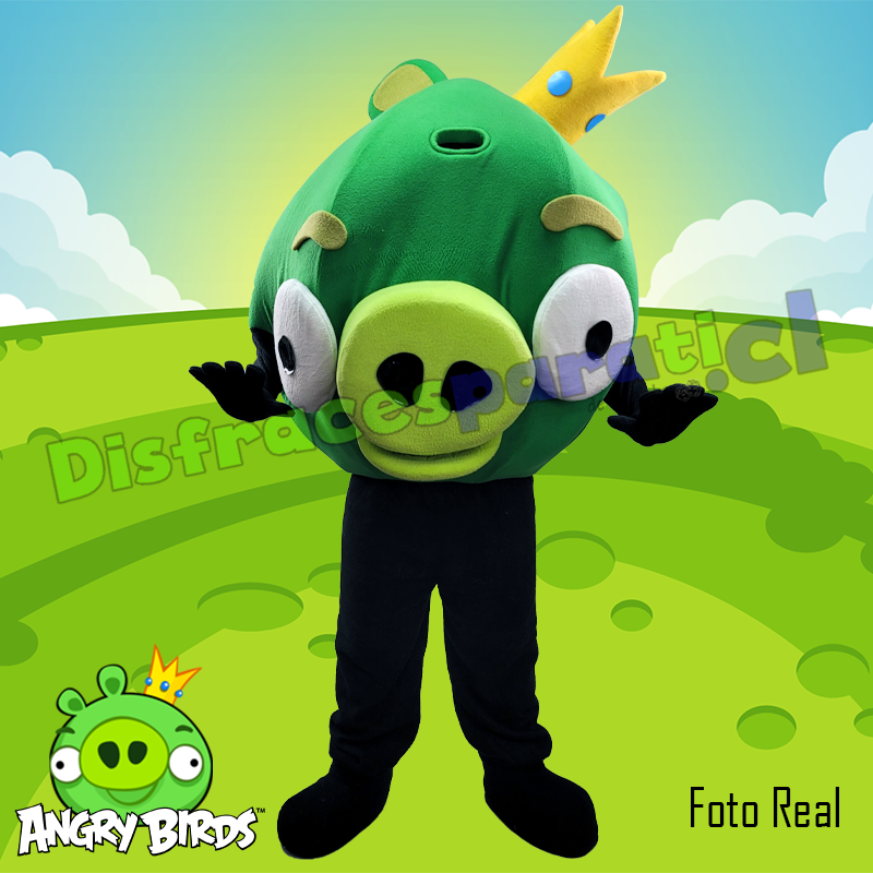 CHANCHO REY – ANGRY BIRDS - Disfraces Para Ti