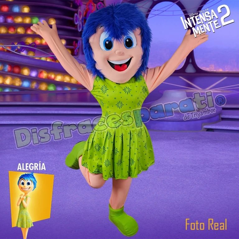 ALEGRÍA – INTENSAMENTE - Disfraces Para Ti