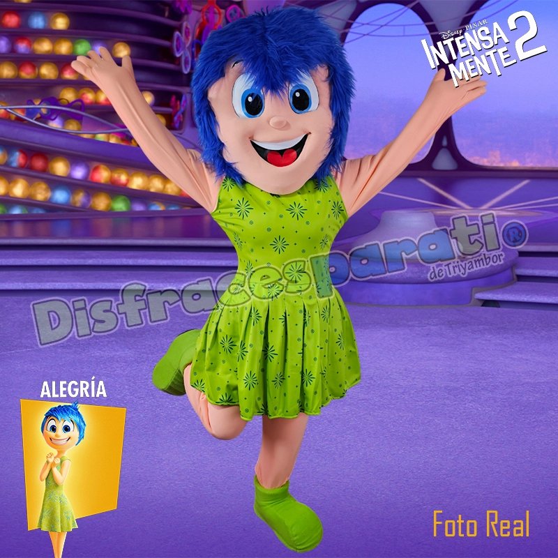 ALEGRÍA – INTENSAMENTE - Disfraces Para Ti