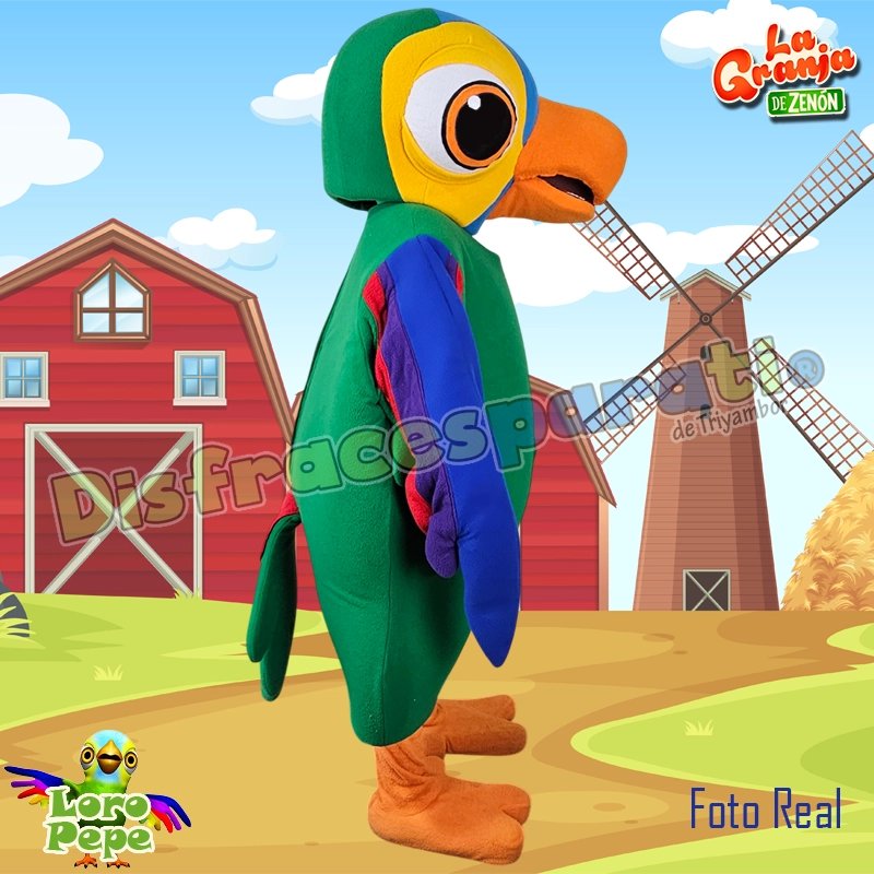 LORO PEPE – LA GRANJA DE ZENÓN - Disfraces Para Ti
